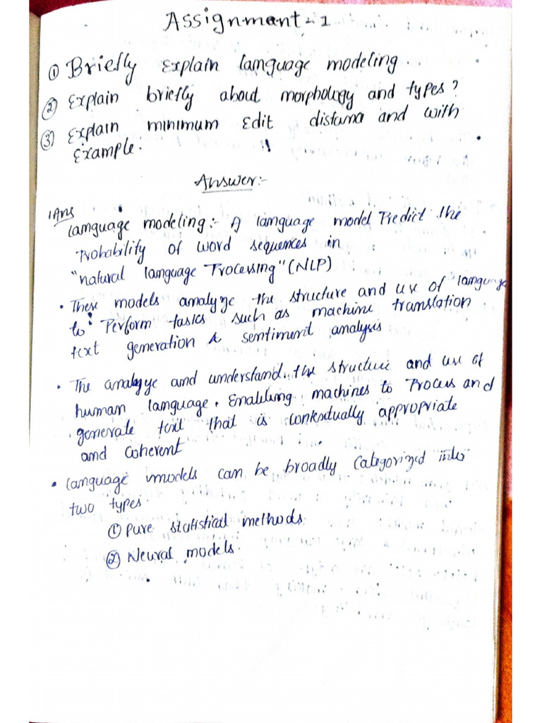 Nlp Assignment 1&2 | PDF