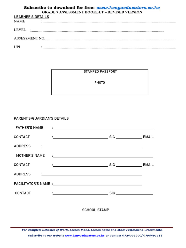 Grade 7 Assessment Report Book | PDF | Soil | Vegetables