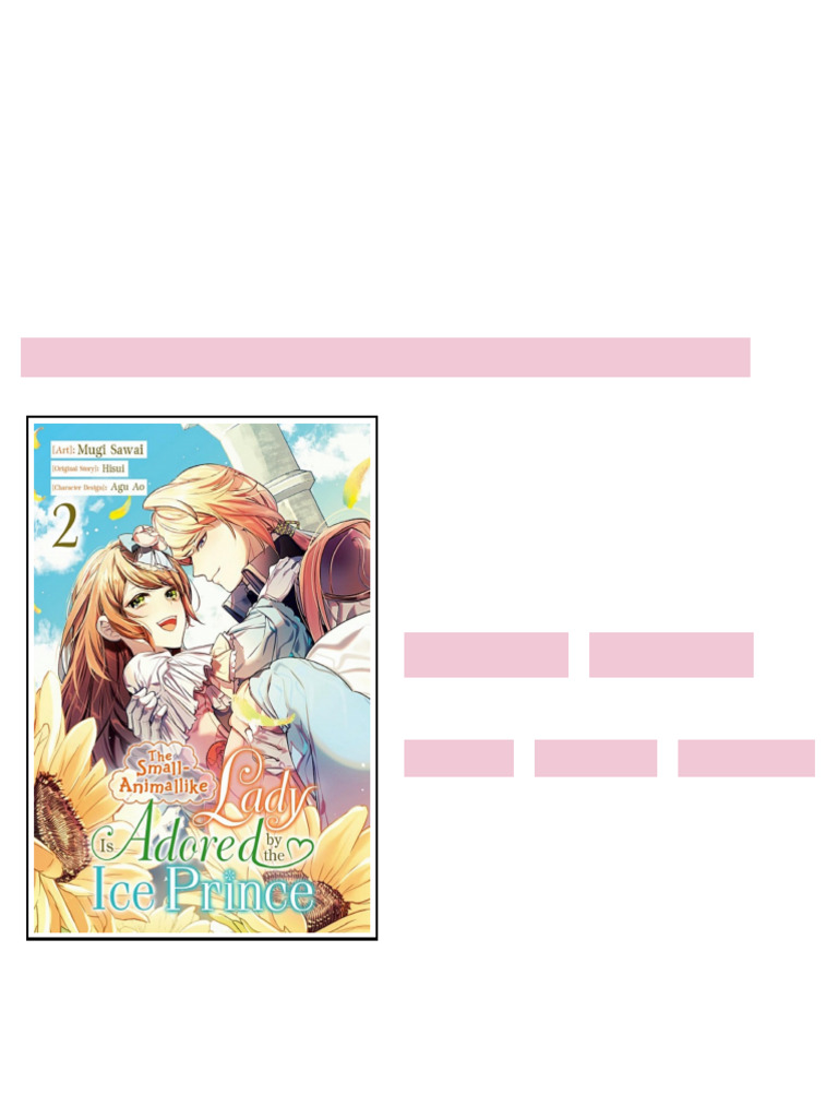 The Small-Animallike Lady Is Adored by the Ice Prince, Vol. 2 by Mugi ...