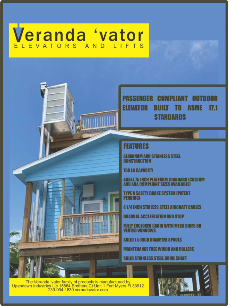 Passenger Lift Flyer 1 | PDF