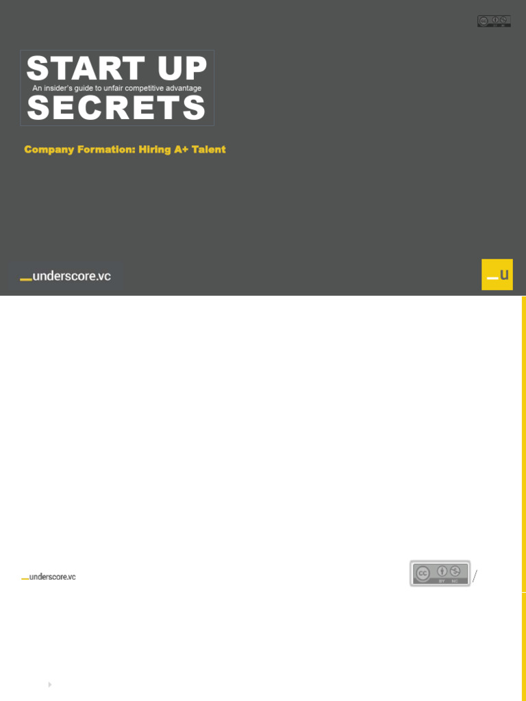 Startup Secrets (1) | PDF | Emotional Intelligence | Intelligence