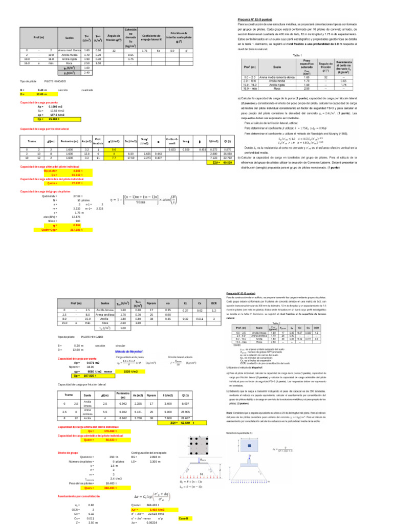 202510 Ex Final Ingeniería de Cimentaciones 8242-SOL | PDF