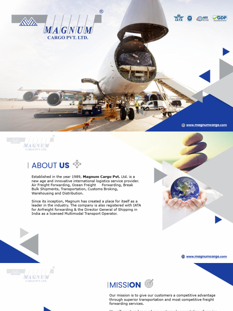 Magnum Cargo Brochure | PDF | Cargo | Logistics