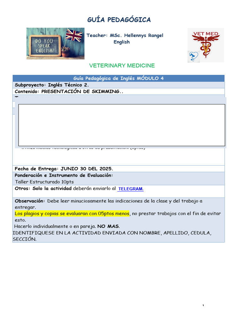 MODULO 4 PRIMERA CLASE INGLÉS 2. | PDF | Comunicación humana | Perros