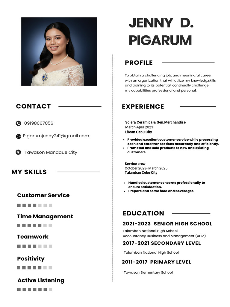 Jenny New Resume | PDF