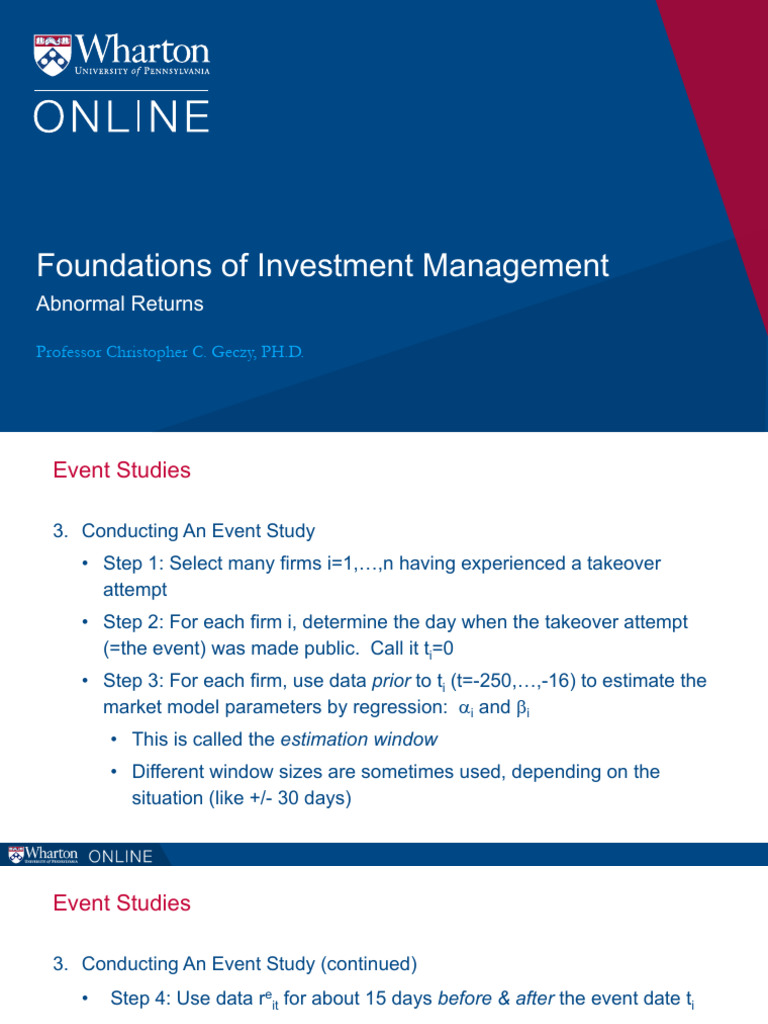 Module 4 Lecture Slides | PDF | Regression Analysis | Statistical Theory