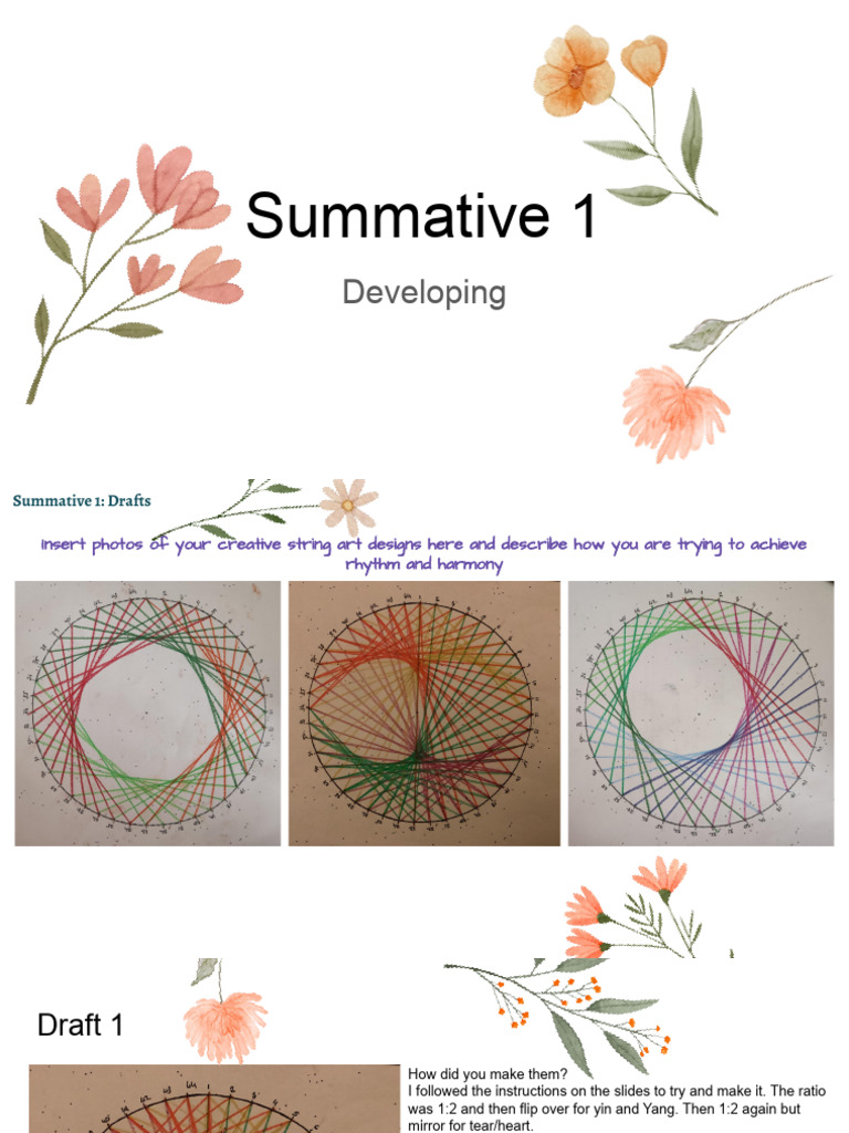 Summative Art 1 | PDF | Color | Vision