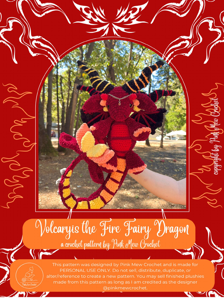 Pink Meow Crochet Adrien Blake Volcarys the Fire | PDF