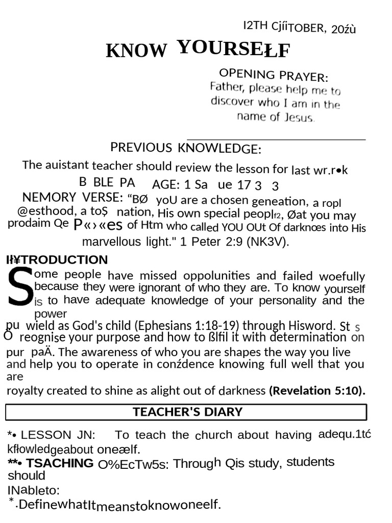Understanding Your Identity in Christ | PDF | Religious Belief And ...
