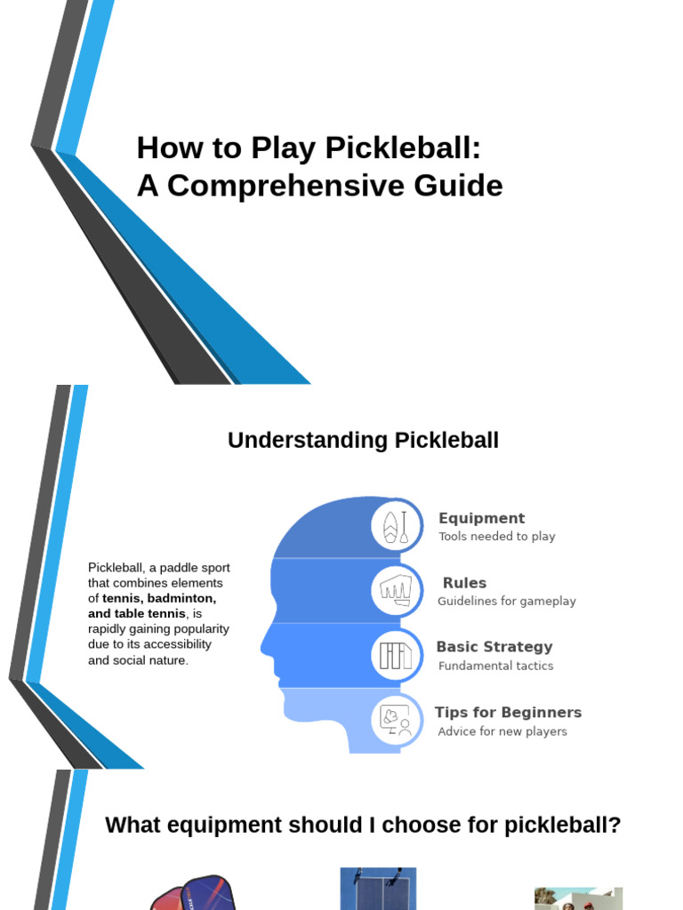 Ultimate Guide to Playing Pickleball | PDF | Volleyball | Sports