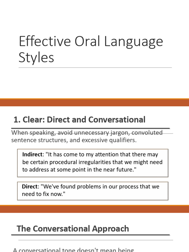 Mastering Effective Oral Language Skills | PDF | Cognitive Science ...