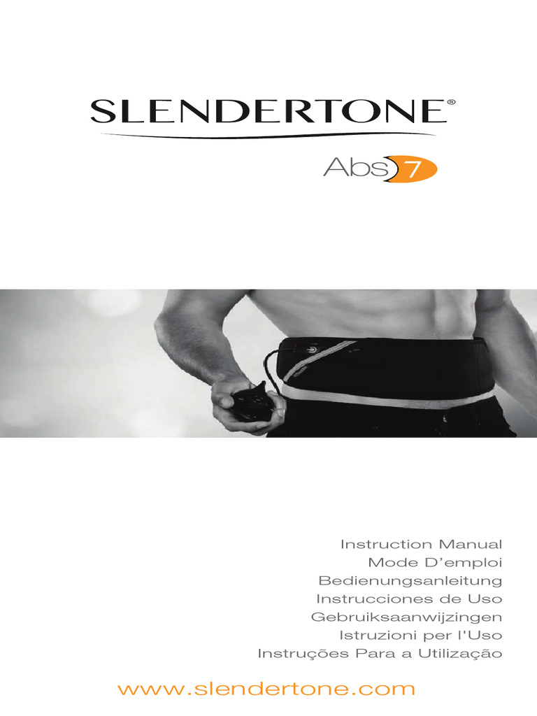 SLENDERTONE ABS7 Instruction Manual | PDF | Battery Charger ...