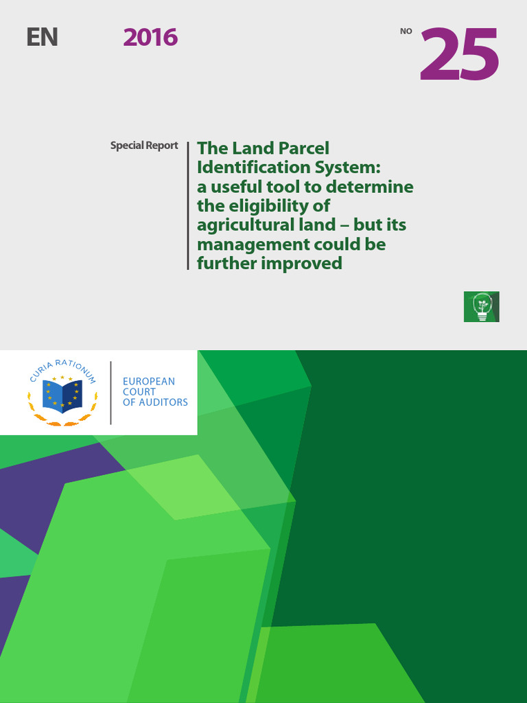 Special Report The Land Parcel Identification System | PDF ...