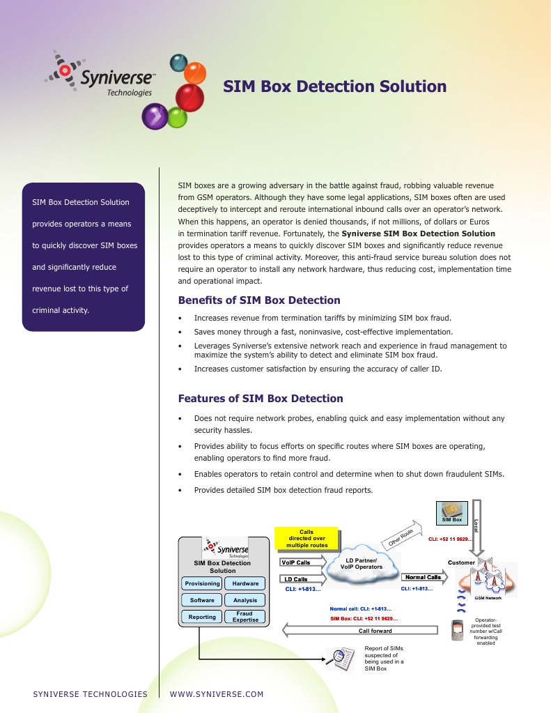 SIM Boxing | PDF | Subscriber Identity Module | Fraud
