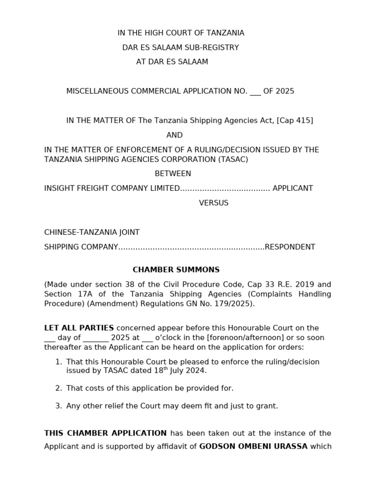 Enforcement of TASAC Ruling in Court | PDF | Government | Common Law