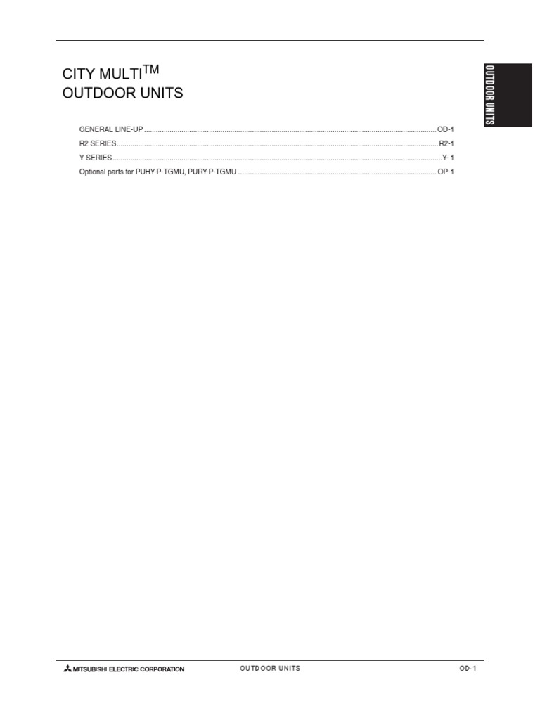 Outdoor Units | PDF | Mechanical Fan | Air Conditioning