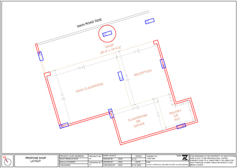 Shop Renovation Layout Plan | PDF