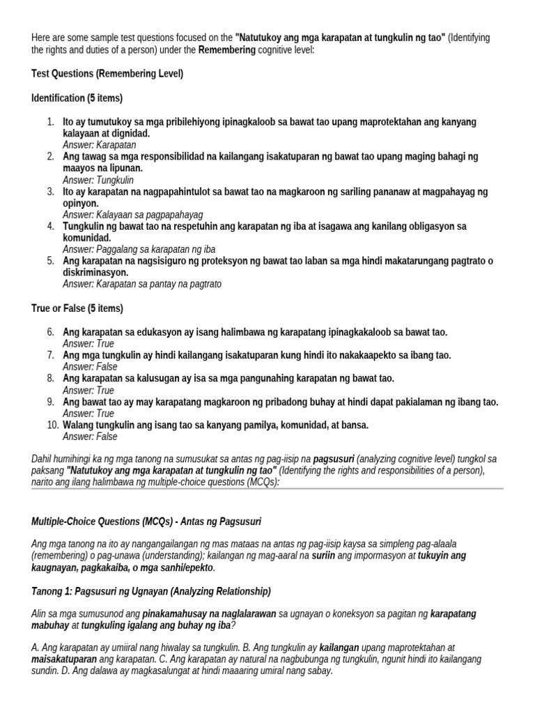 Sampke Questionnaire q2 | PDF