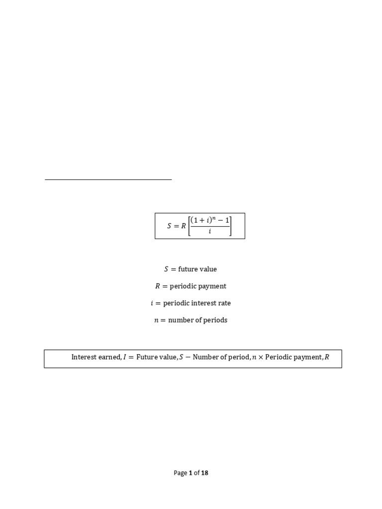 BB202 Financial Maths Part III (Lecture 7) | PDF | Debt | Present Value