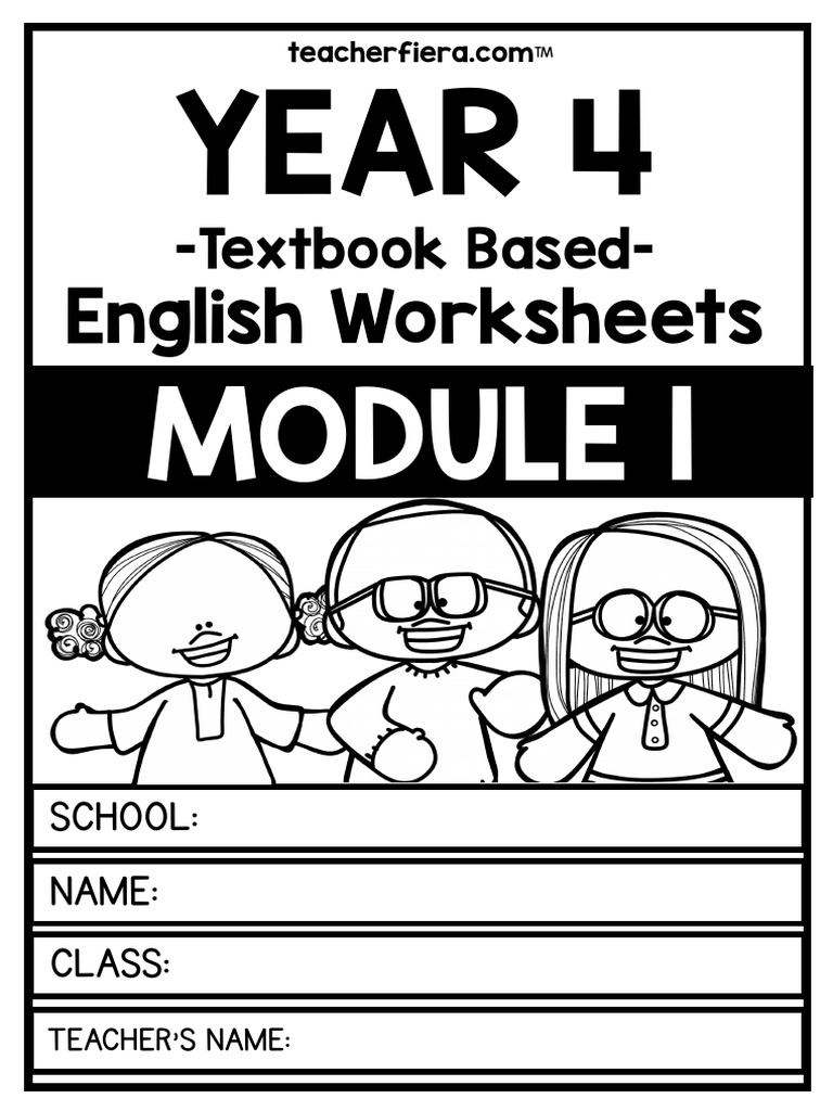 y4 Module 1 Worksheets 4 | PDF