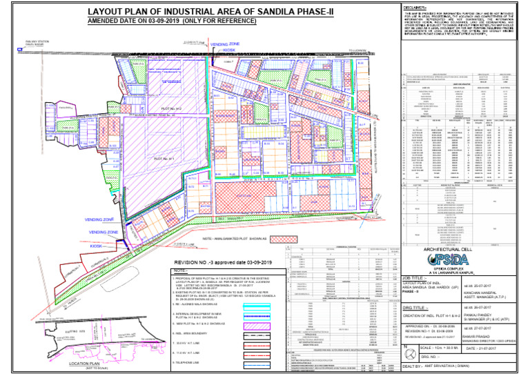 Industrial Area Layout Plan Sandila | PDF