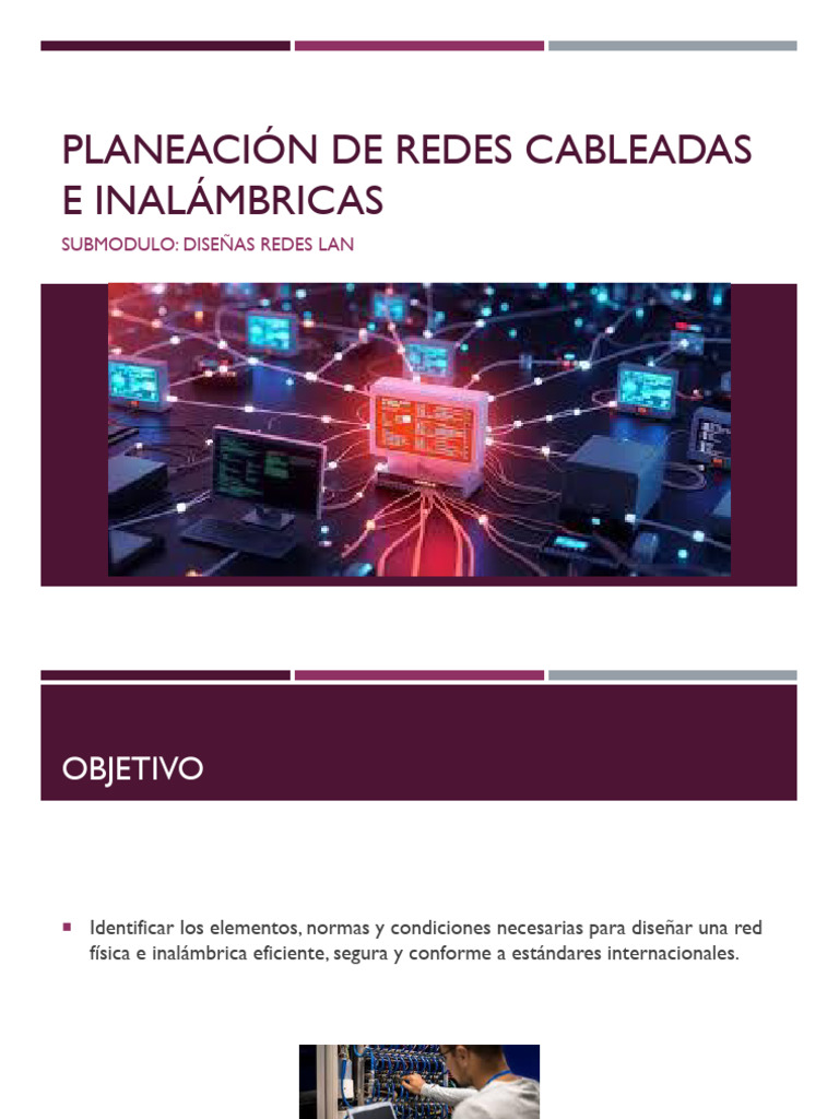 Diseño de Redes Cableadas e Inalámbricas | PDF | Redes de computadoras ...