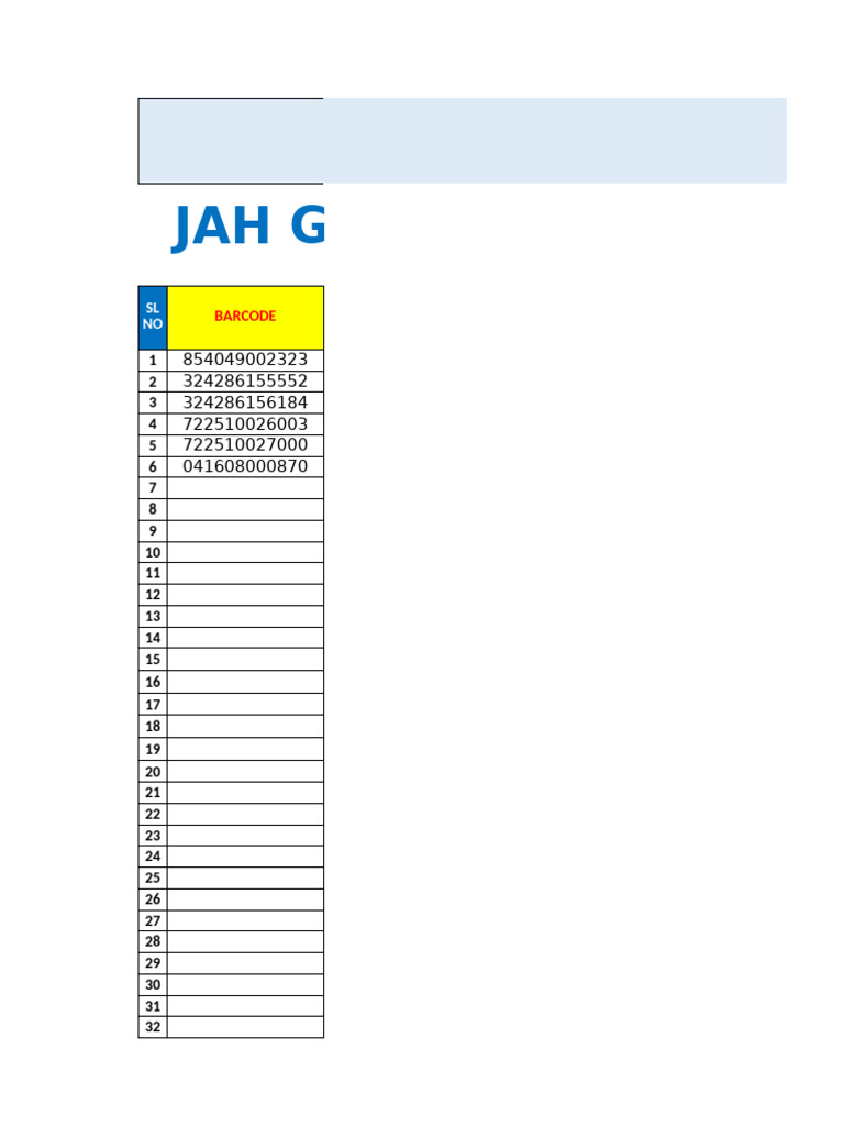Order Form for JAH General Trading | PDF | Hairdressing | Human Hair