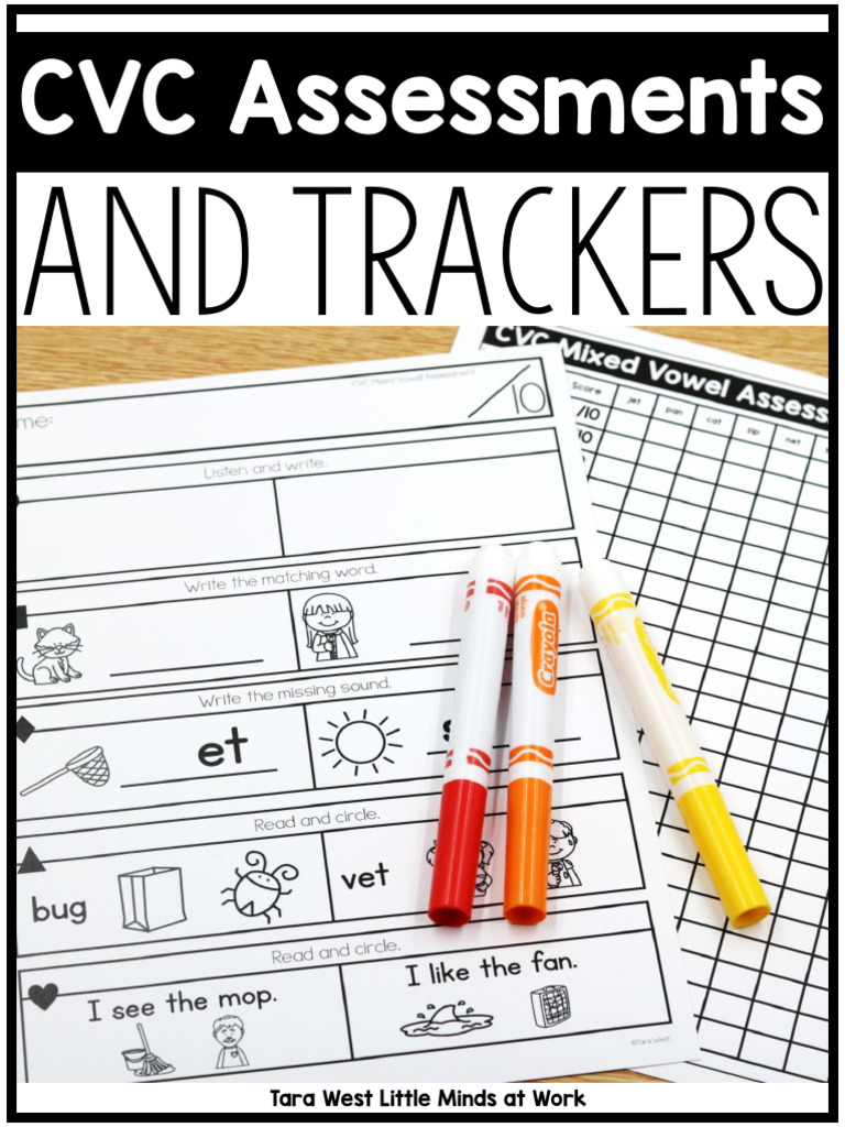 CVC Assessment and Tracking Tools | PDF | Phonetics