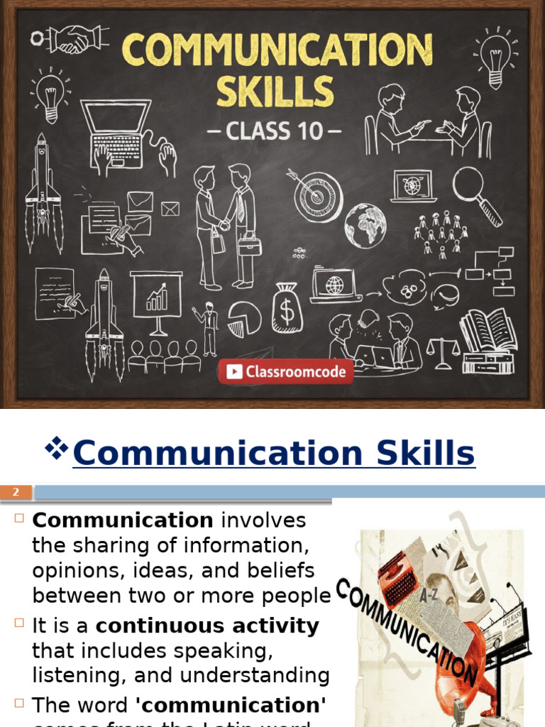 Understanding Communication Skills | PDF | Communication | Nonverbal ...