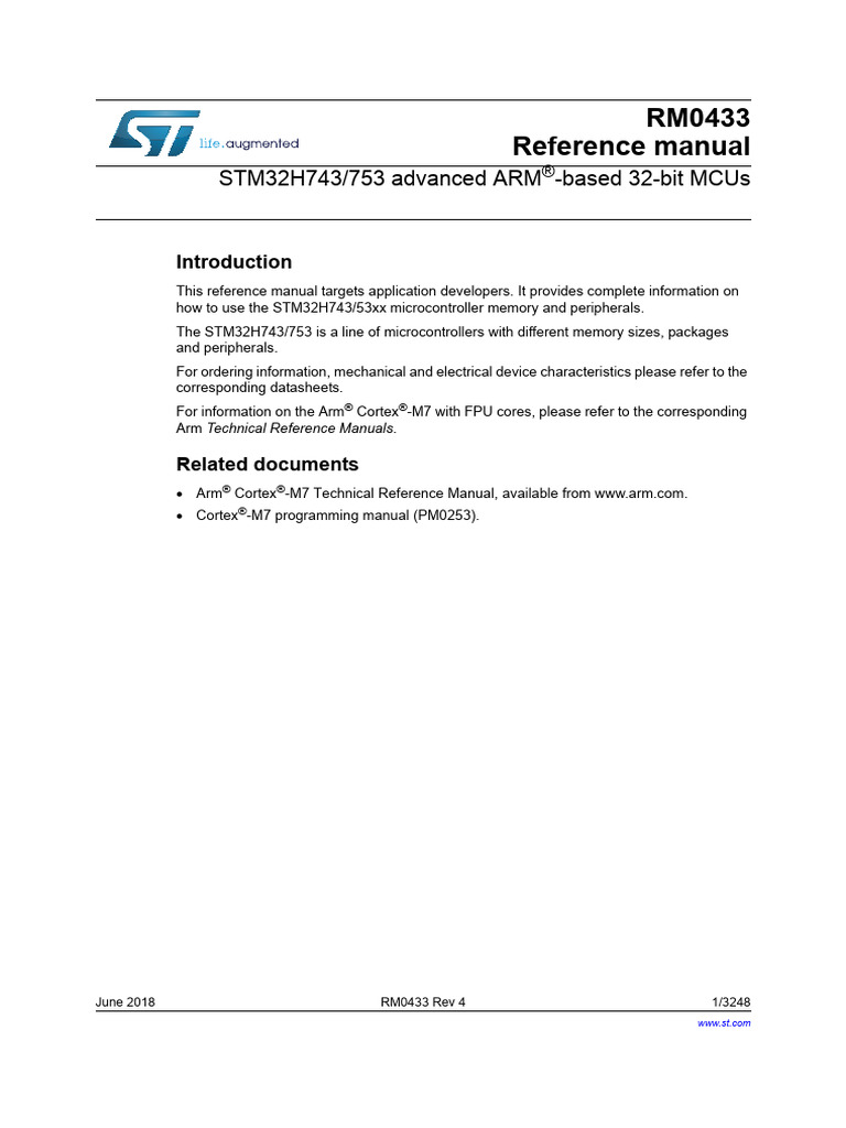 stm32h74320reference20manual.95703881 | PDF | Computer Engineering ...