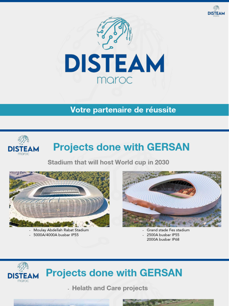 Gersan Busbar Projecs 2024.2025 Morocco | PDF | Renault