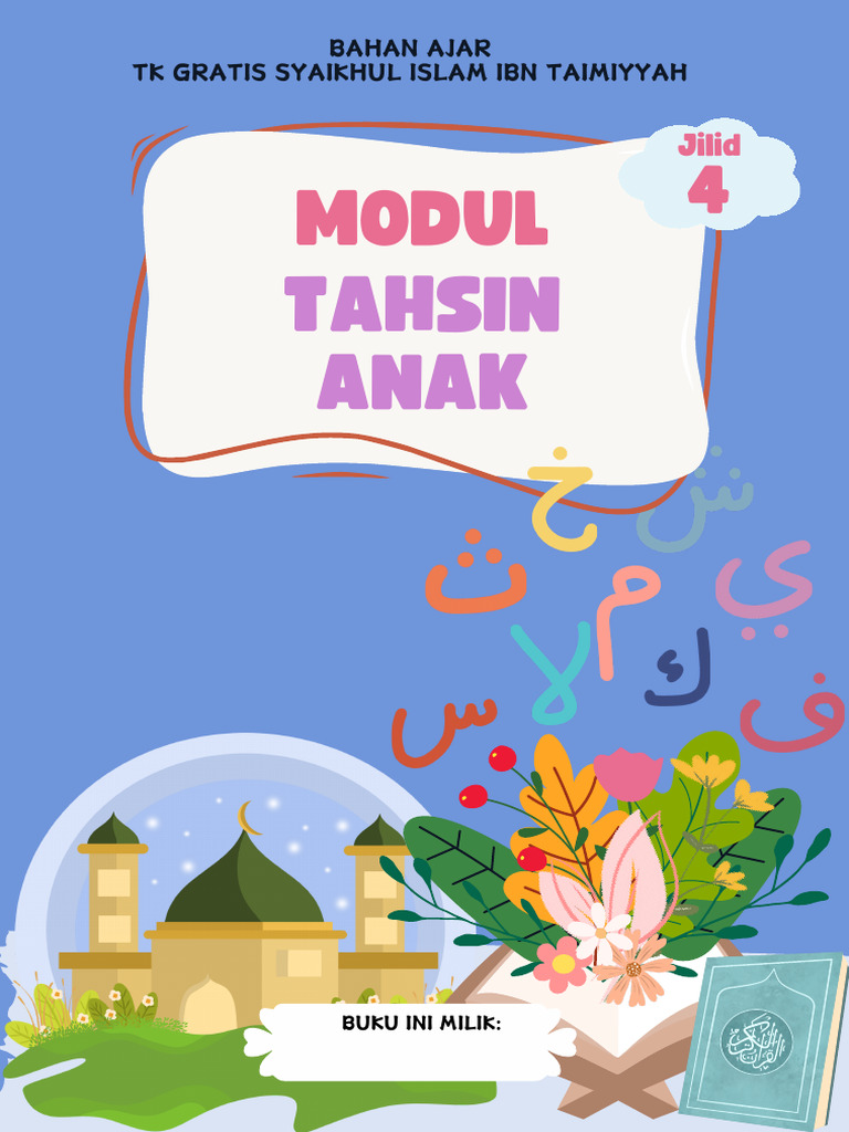Jilid 4 - Modul Tahsin Anak | PDF