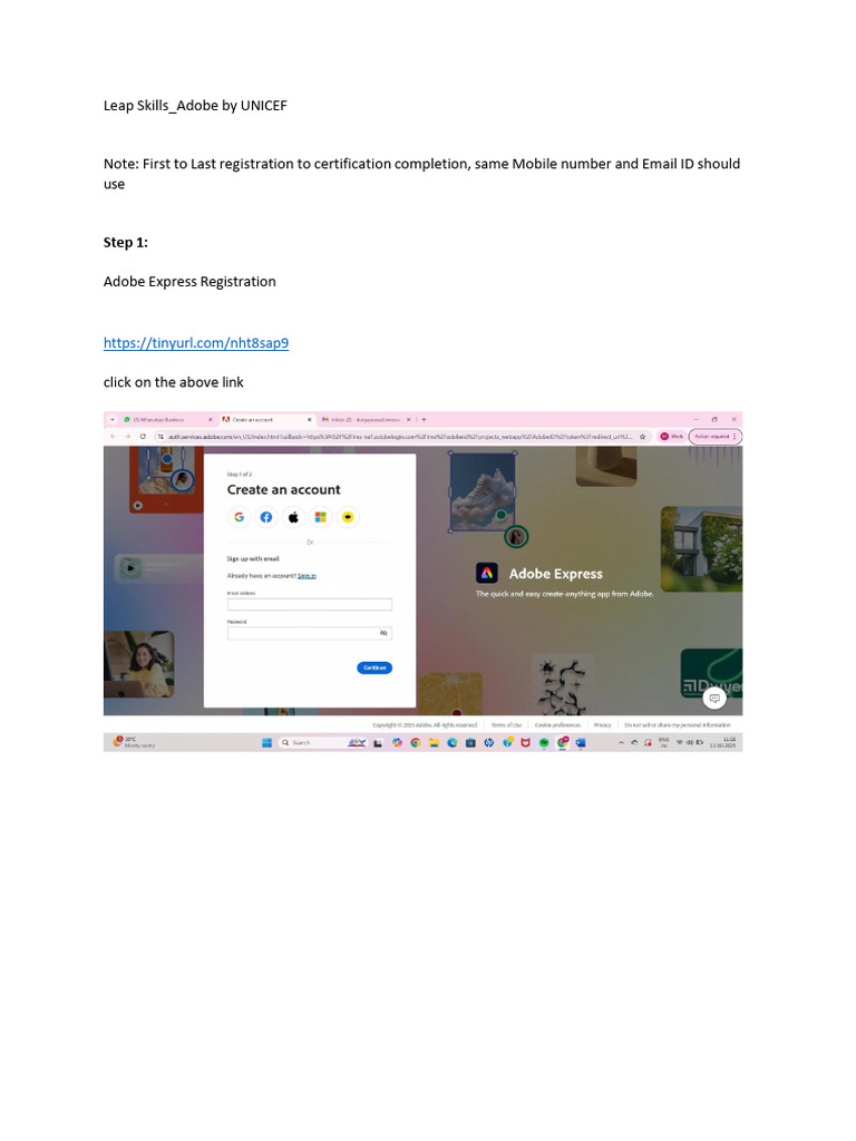 UNICEF Phase 2 Certificatioin Course in Detail | PDF