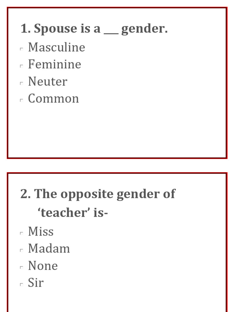 Noun Test For Air Fprce | PDF | Grammatical Gender | Morphology