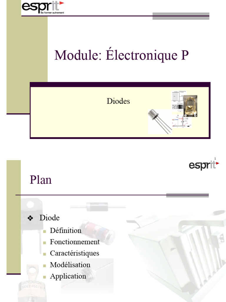 Comprendre le fonctionnement des diodes | PDF | Diode | Électricité