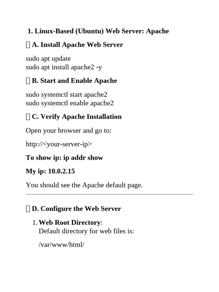 Set Up Apache Virtual Hosts on Ubuntu | PDF | World Wide Web | Internet ...