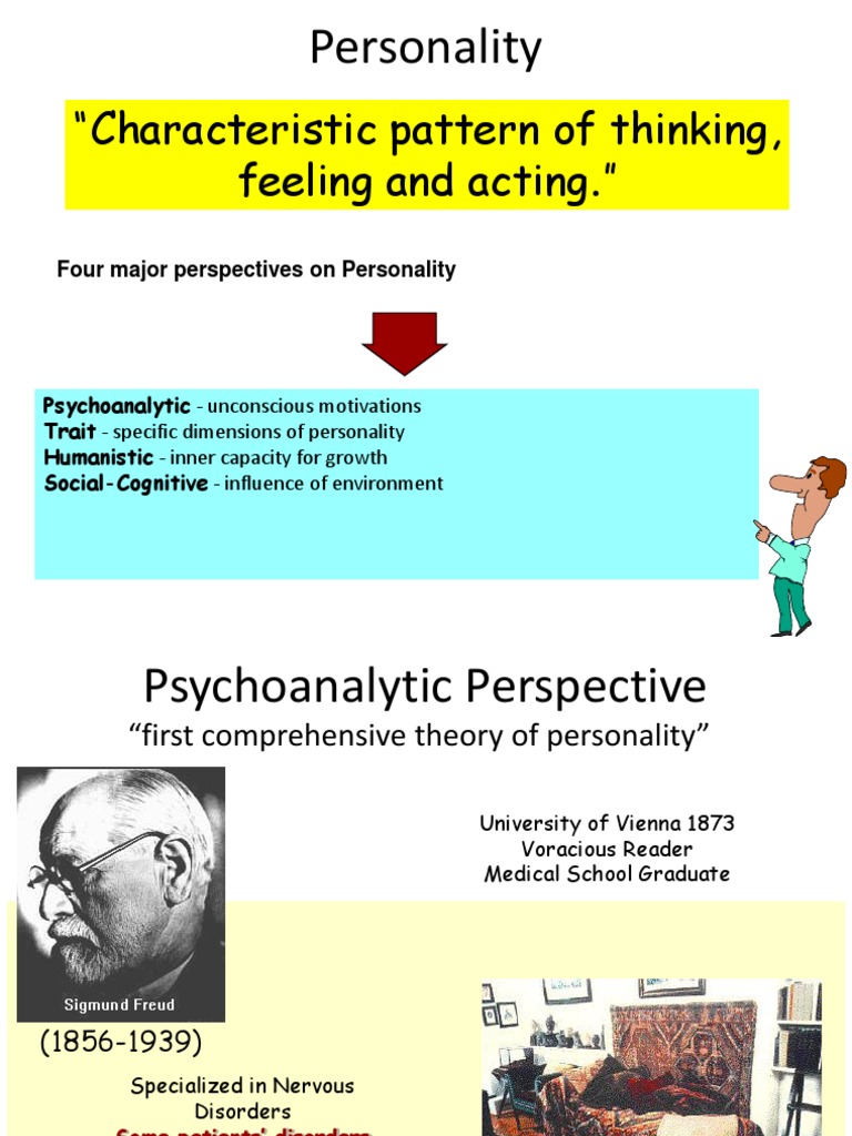 "Characteristic Pattern of Thinking, Feeling and Acting.": Personality ...
