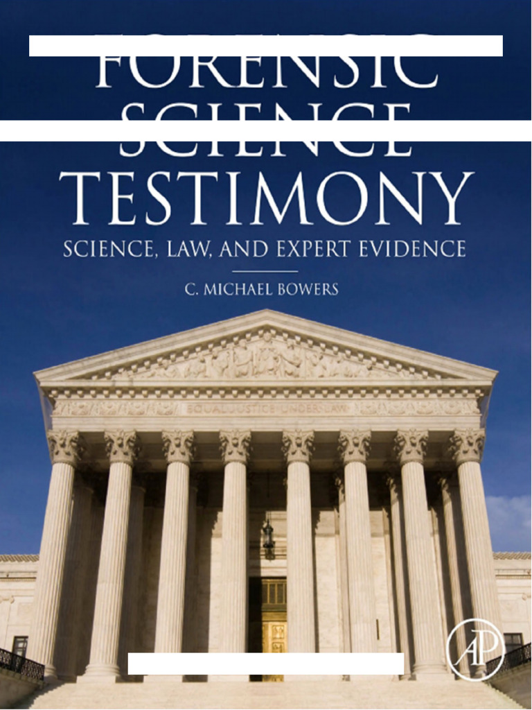 Forensic Testimony in Legal Proceedings | PDF | Expert Witness ...