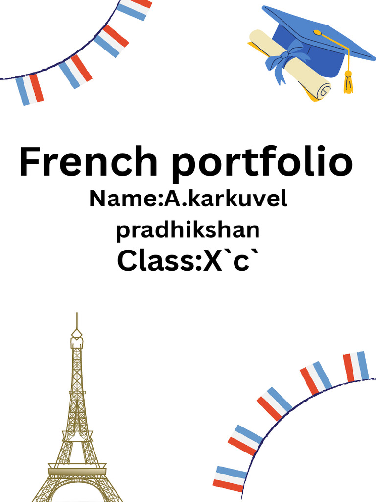French Portfolio | PDF
