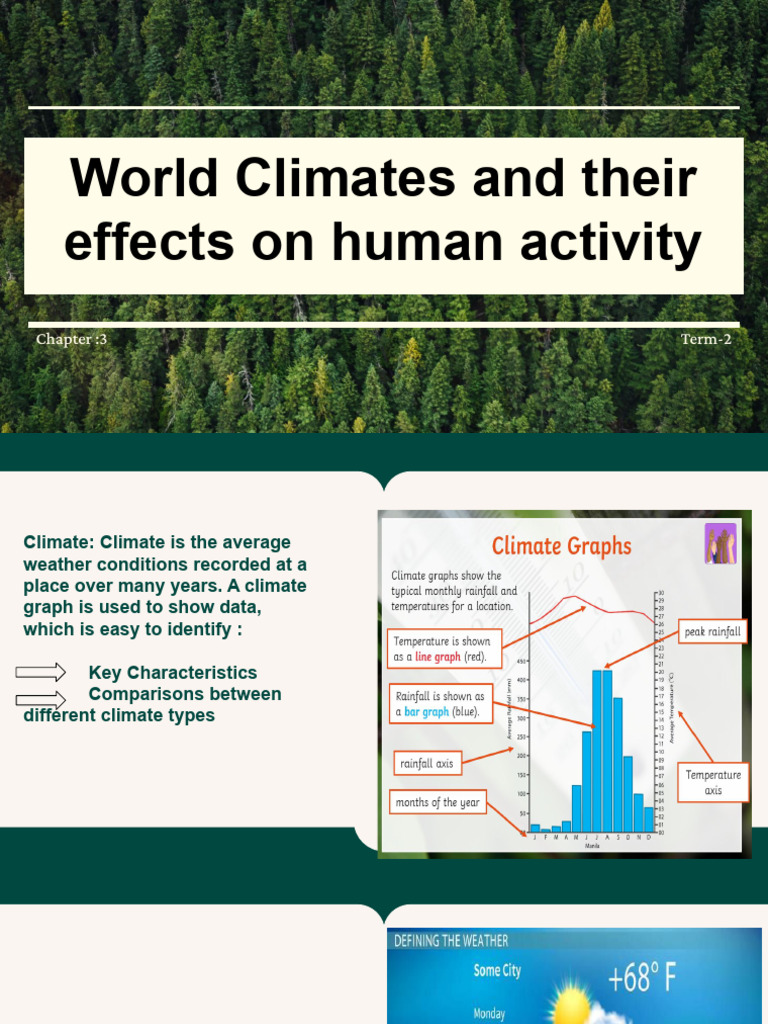 Chapter-3, World Climates and Their Effects On Human Activity | PDF ...