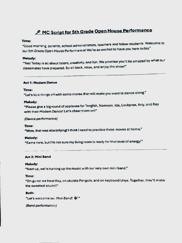 MC Script | PDF