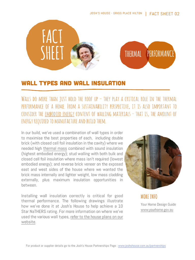 Wall Types and Insulation Guide | PDF