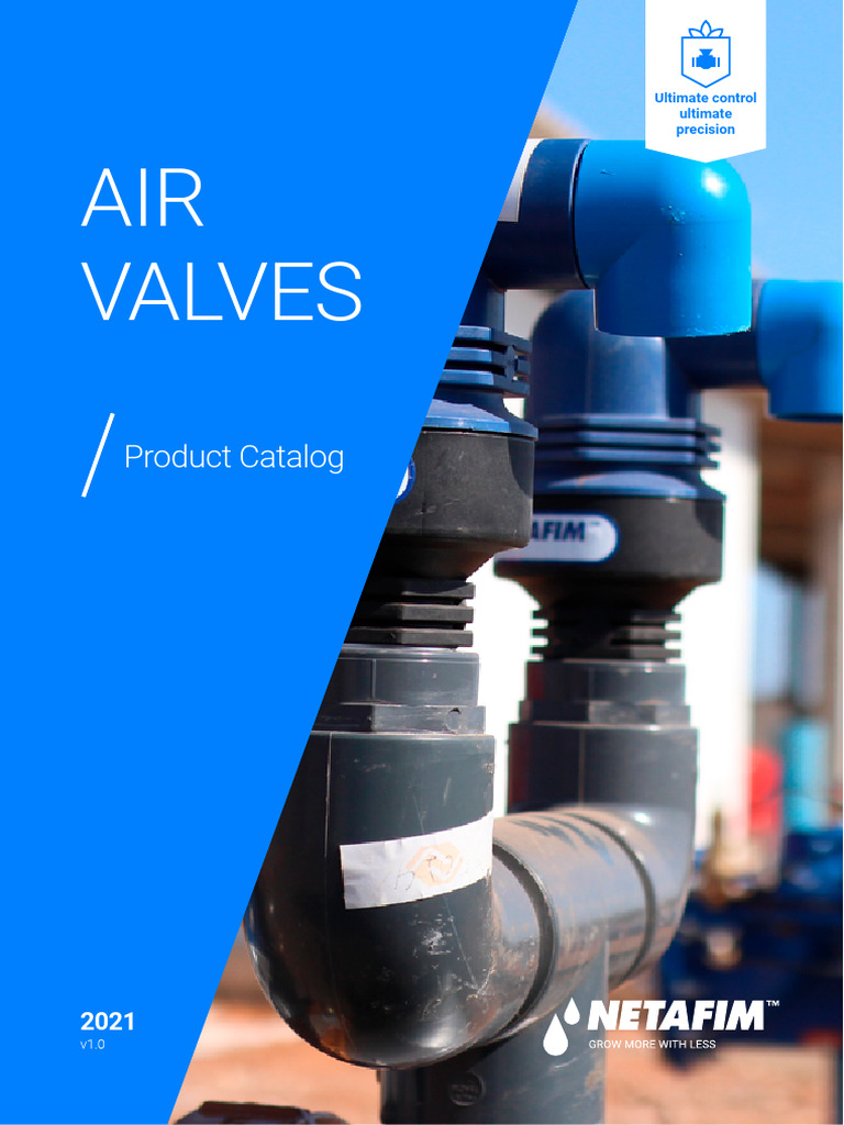 2021 Air Valves Product Catalog | PDF | Valve | Pipe (Fluid Conveyance)