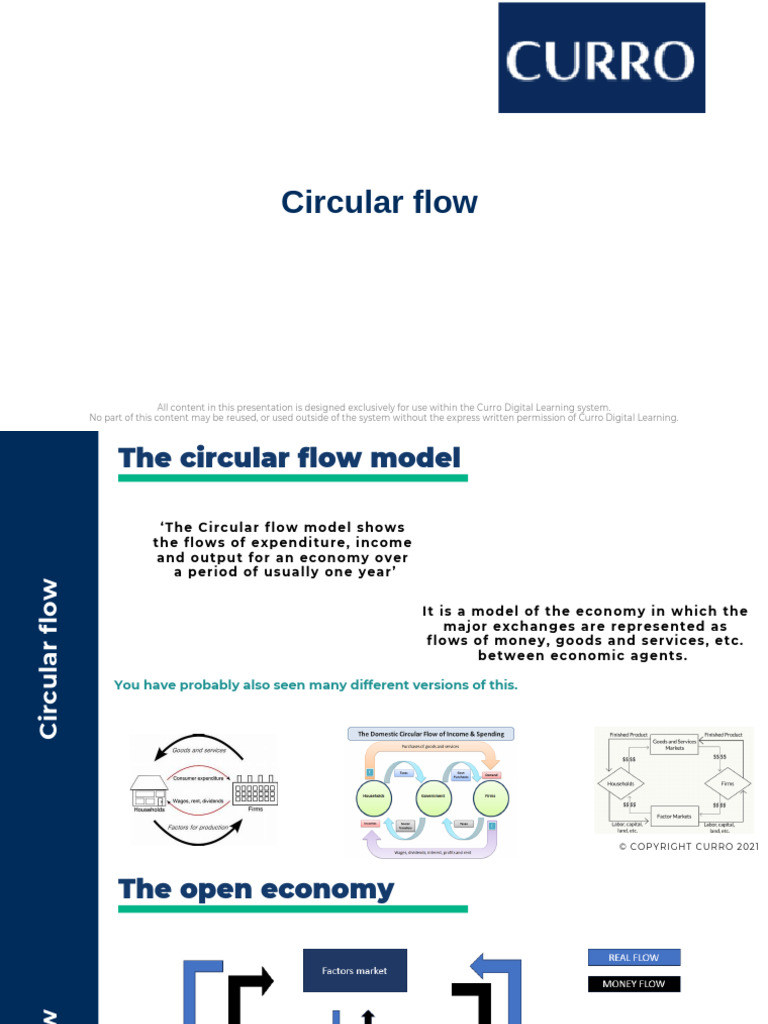 Gr12 - Eco - Combined Notes Circular Flow | PDF | Fiscal Multiplier ...