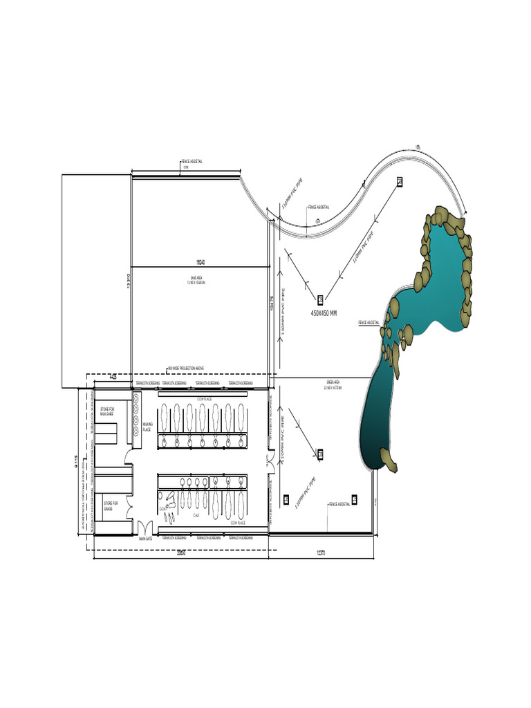Cow and Goat Milking Facility Design | PDF | Dairy Products | Mammals