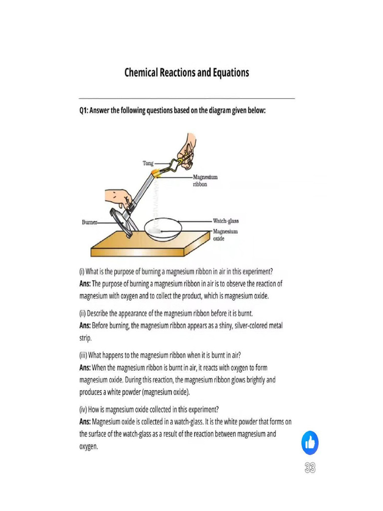 Ch1 CL X Diagram Based Questions | PDF