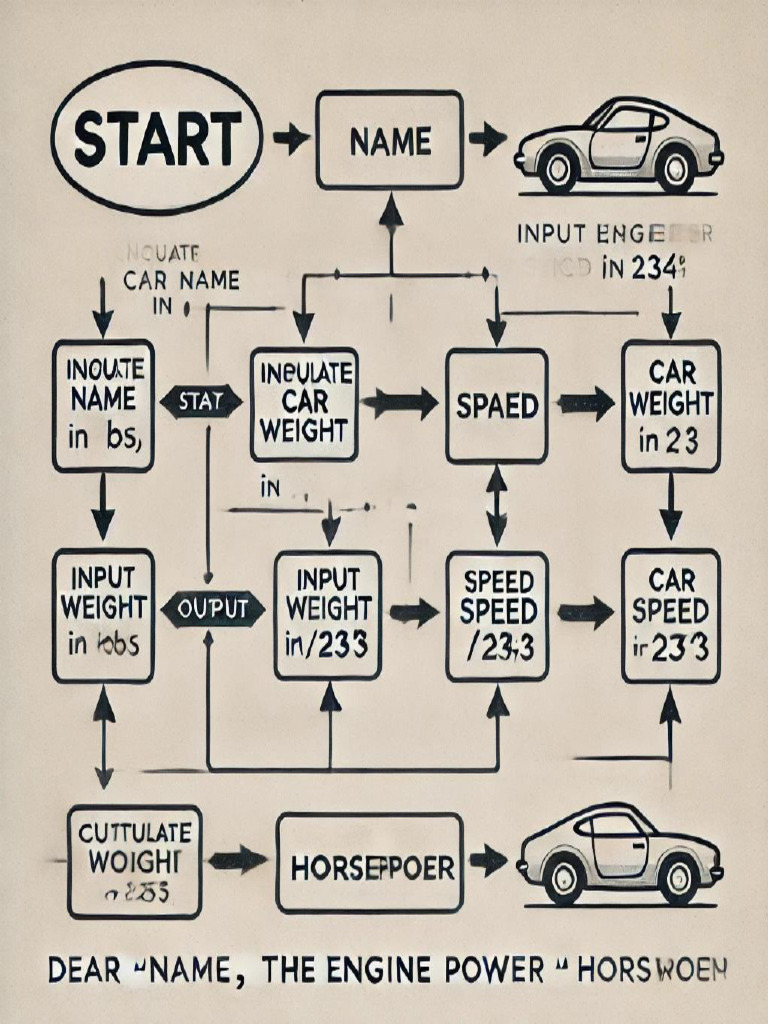 Flowchart Horsepower Calculation | PDF
