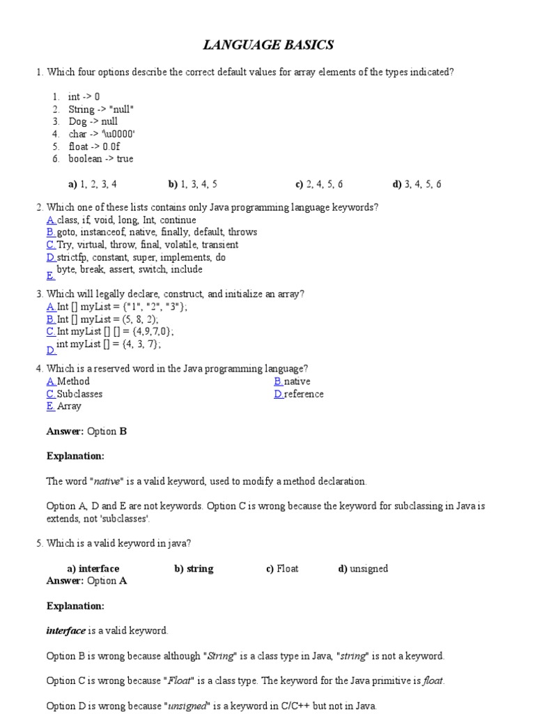 Corejava Programing Interview Questions Pdf Class Computer 5166
