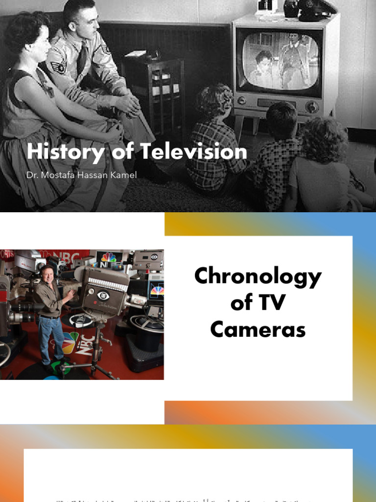 TV Cameras Chronology of 1 | PDF