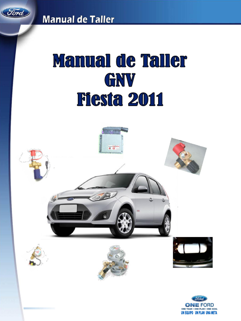 Manual de Taller - Fiesta GNV | PDF | Inyección de combustible | Sensor